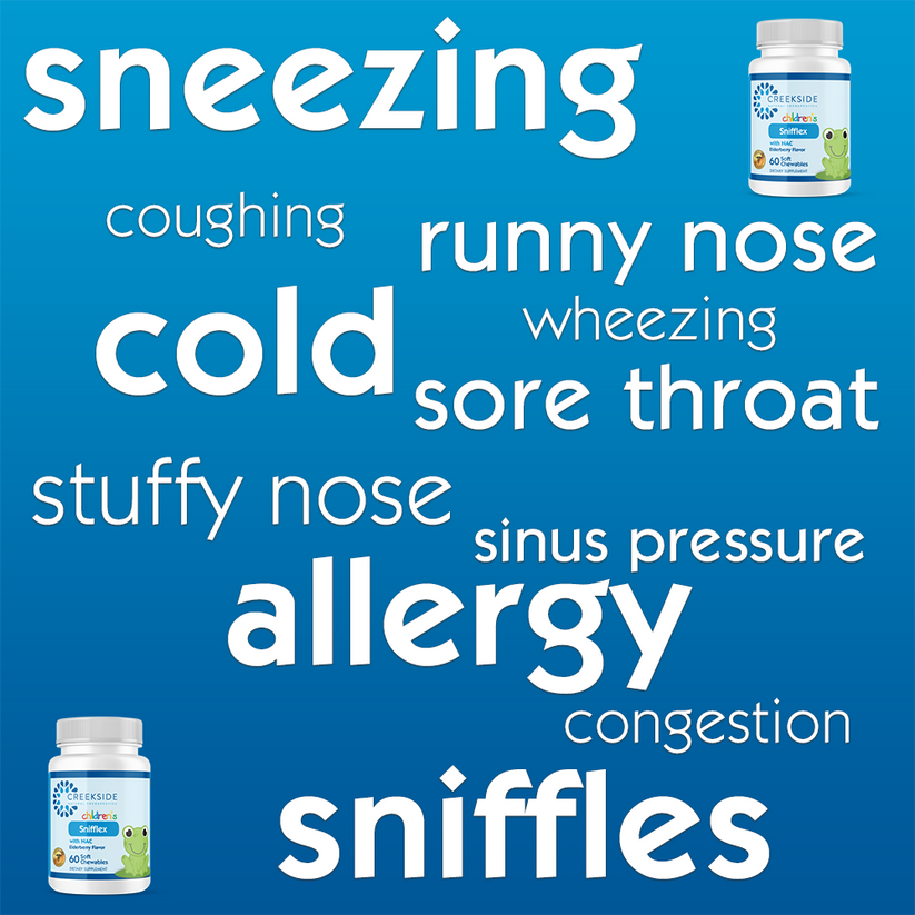 Snifflex with NAC • Cold & Allergy Relief for Kids – Creekside Naturals