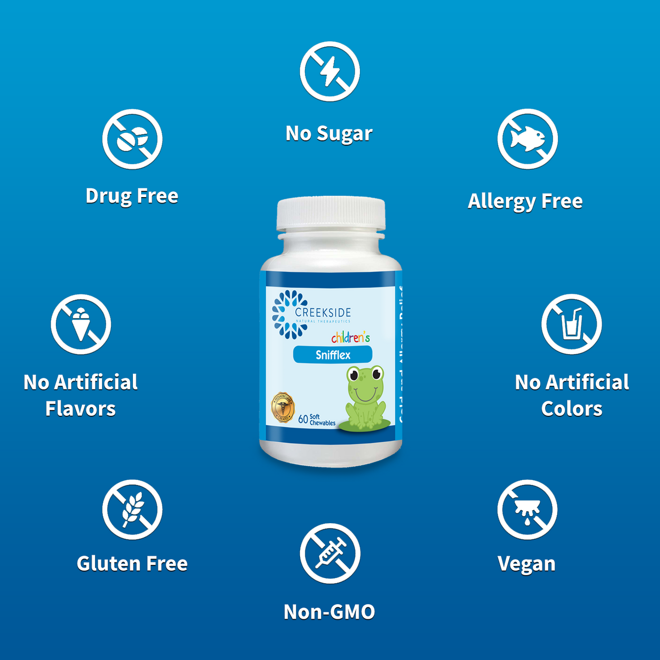 Snifflex with NAC • Cold & Allergy Relief for Kids – Creekside Naturals